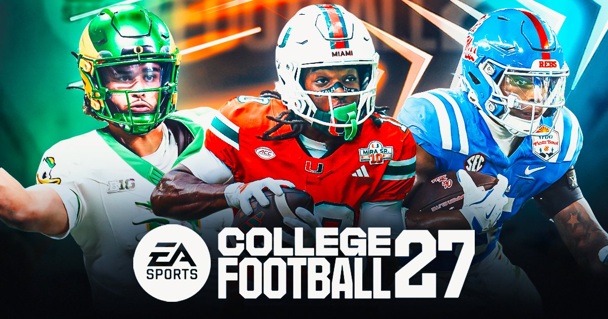 EA Sports College Football 27 Reveals Official Cover Featuring 3 Star ...